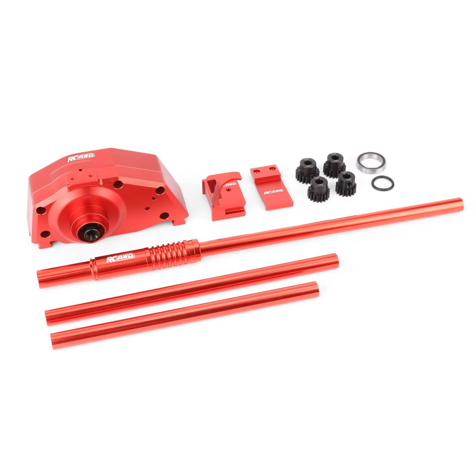 RCAWD ARRMA 4S Center Differential Assembly With Gearbox Driveshaft Mo