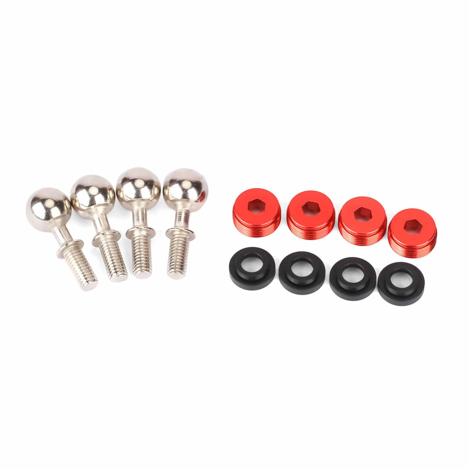 RCAWD ARRMA 6S Steering Linkage Ball Joint Screw Hub Nut Kit