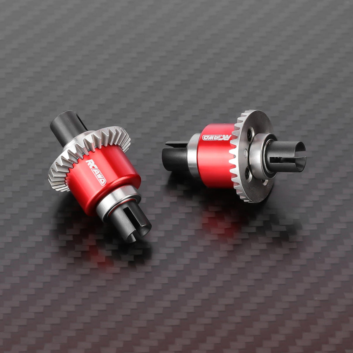 RCAWD 30T Front Rear Oil Filled Differential Assembly For ARRMA MOJAVE ...