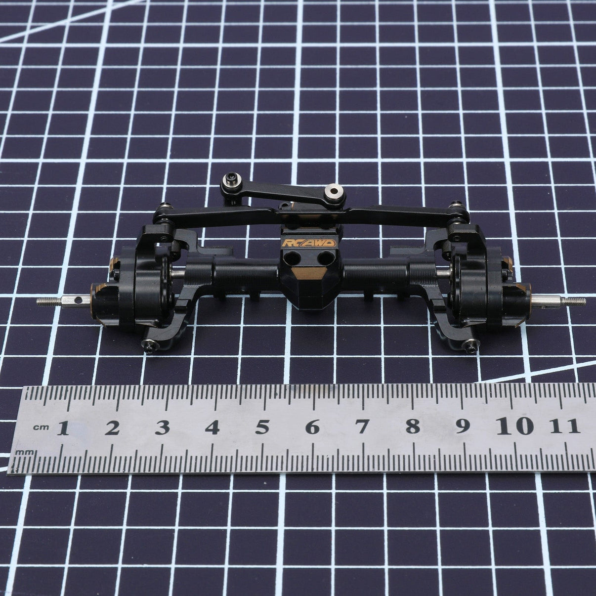 RCAWD SCX24 Brass Portal Axle Increase Weight compatiable with AX24 ...