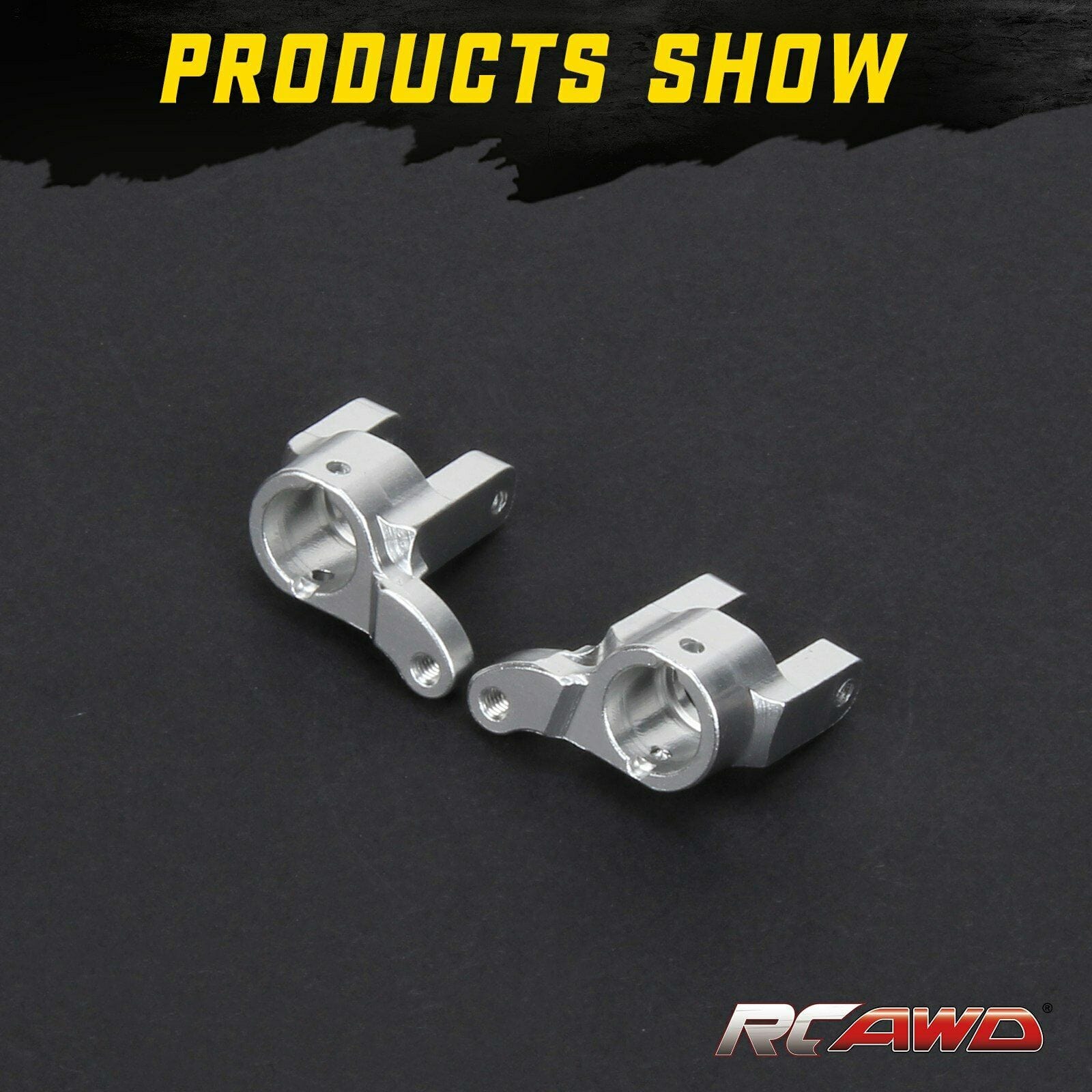 RCAWD HBX upgrades Alloy C Front Hub Carrier Caster Blocks RCAWD