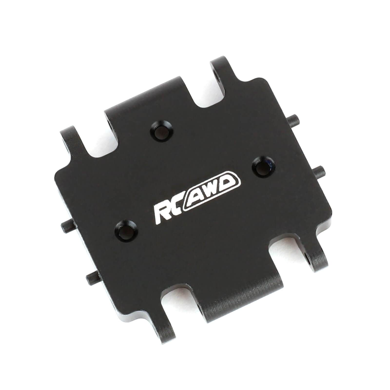 RCAWD HobbyPlus CR18P ARKTOS Metal Center Gearbox Mount Skid Plates Up