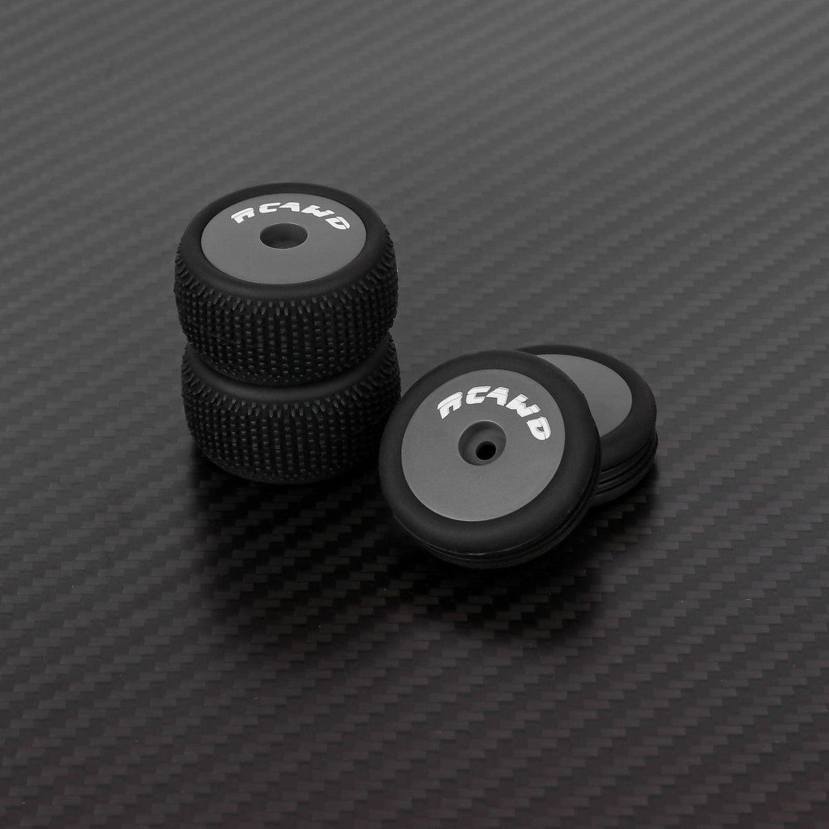 RCAWD High Quality Rubber Front Rear Wheel Tyres Tires For 1/24 LOSI ...