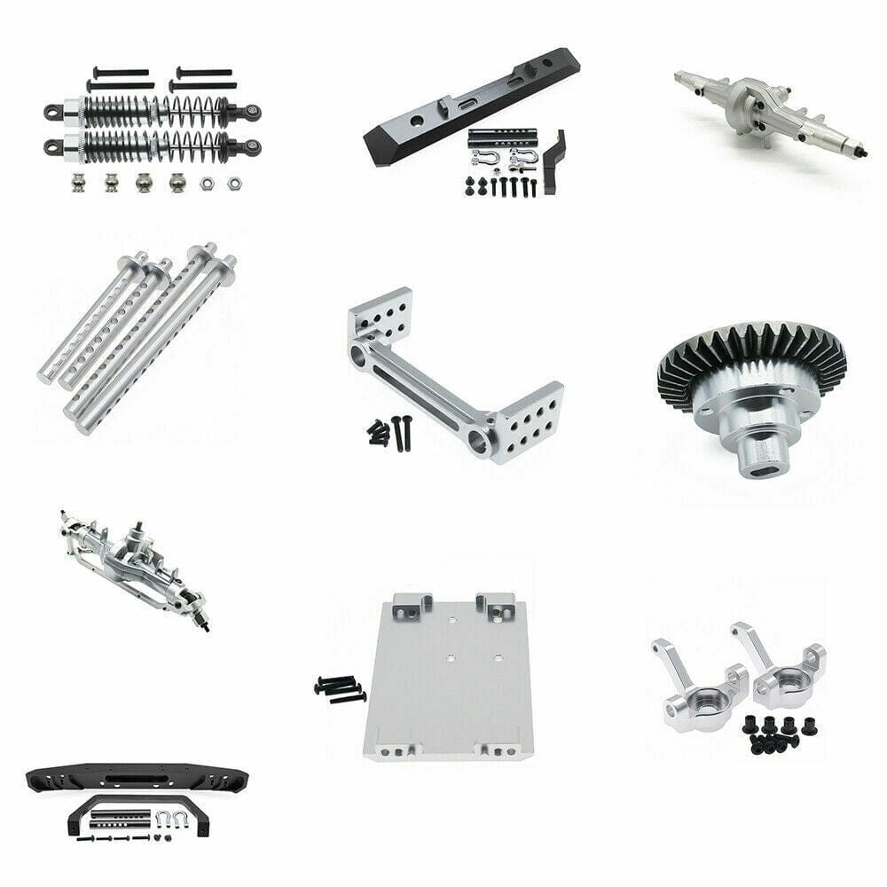 RCAWD Redcat Gen7 Upgrades Parts Full Kits silver
