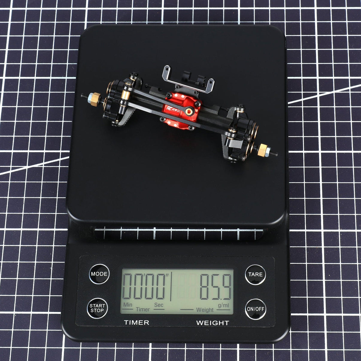 RCAWD SCX24 Front Portal Axles Set with Diff Kits and Servo set- SCX24 Upgrade Parts